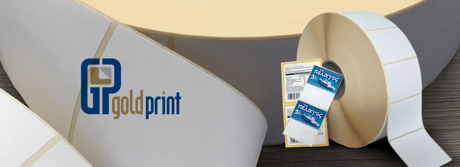Label printing for Thermal Labels - GOLD PRINT Labels, Athens